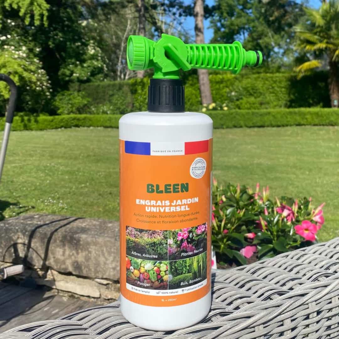 Engrais universel jardin à fixer sur un tuyau d'arrosage – Bleen